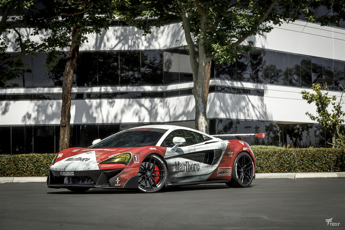 goldRush Rally GRX Car Wrap Photos - Protective Film Solutions