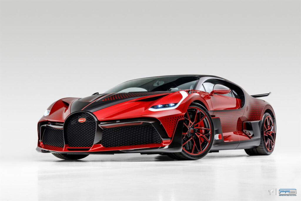 Bugatti Divo Lady Bug Protection For Bespoke Paint Scheme