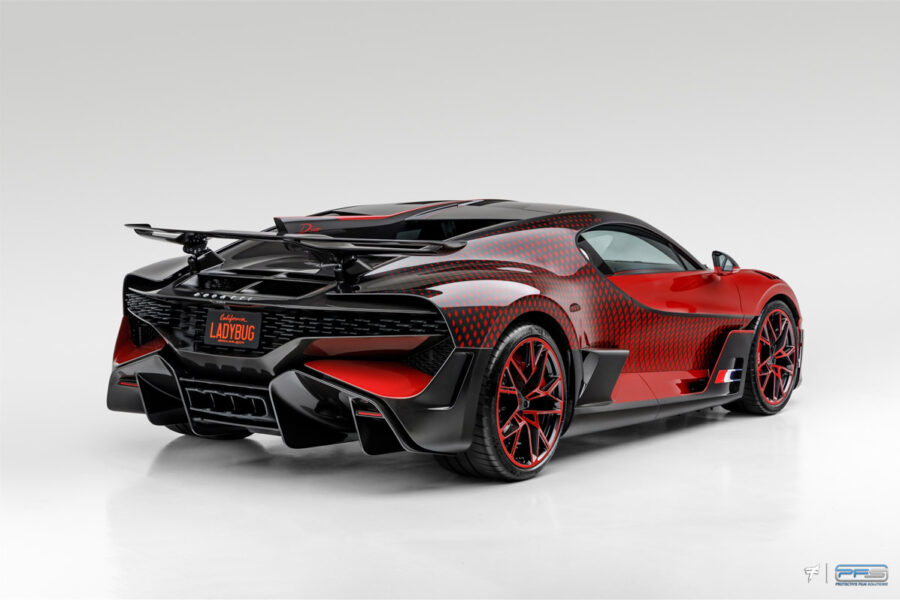 Bugatti Divo Lady Bug Protection For Bespoke Paint Scheme