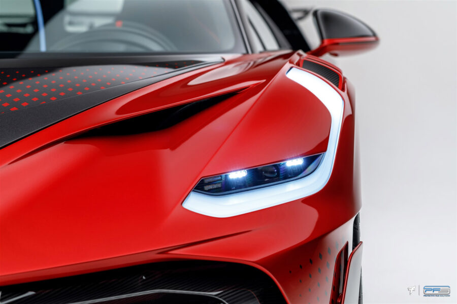 Bugatti Divo Lady Bug Protection For Bespoke Paint Scheme