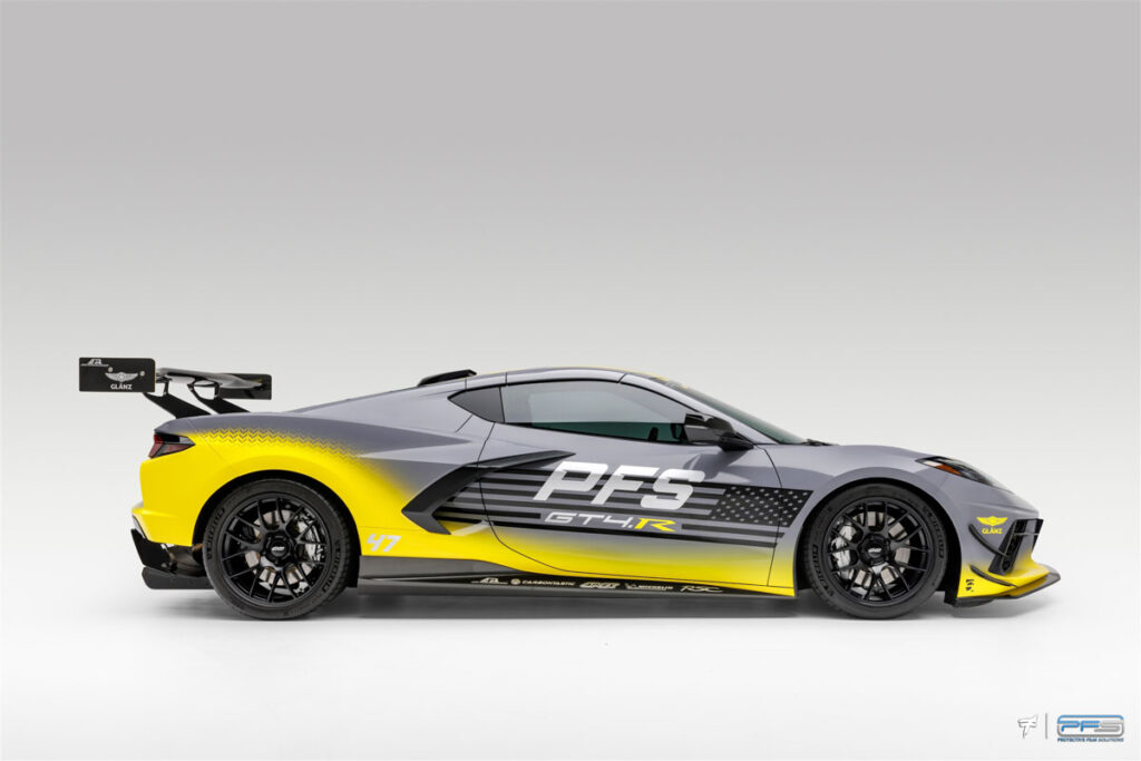 Corvette C8 GT4.R Build by Protective Film Solutions